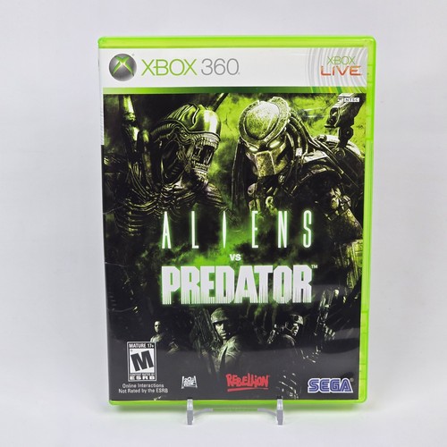 Aliens vs Predator AVP (Xbox 360) Case & Disc TESTED | eBay