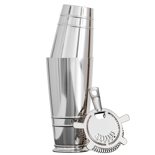 Professional Barware/Bar Tools by Charles Joly, Shaker Set with Boston ...