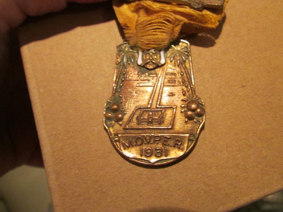 RARE 1931 M.O.V.P.E.R. Grotto Annual Supreme Council Session Delegate ...