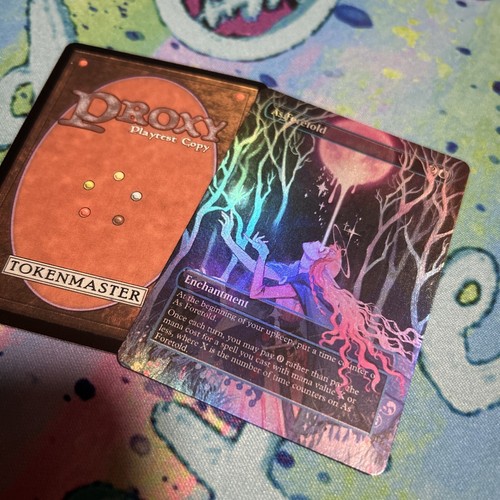 As Foretold Frame Break Full Art Foil Playtest Mtg Card | eBay