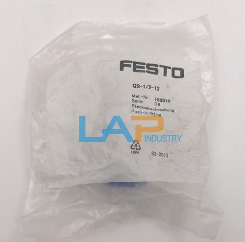 1PC New For FESTO 153010 QS-1/2-12 PUSH-IN FITTING R1/2'' 12 mm #HD | eBay