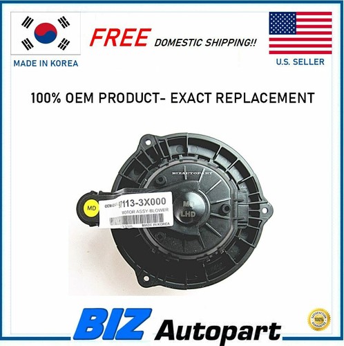 OEM HANON Blower Motor for 11-17 Elantra 14-18 KIA Forte Series #97113 ...