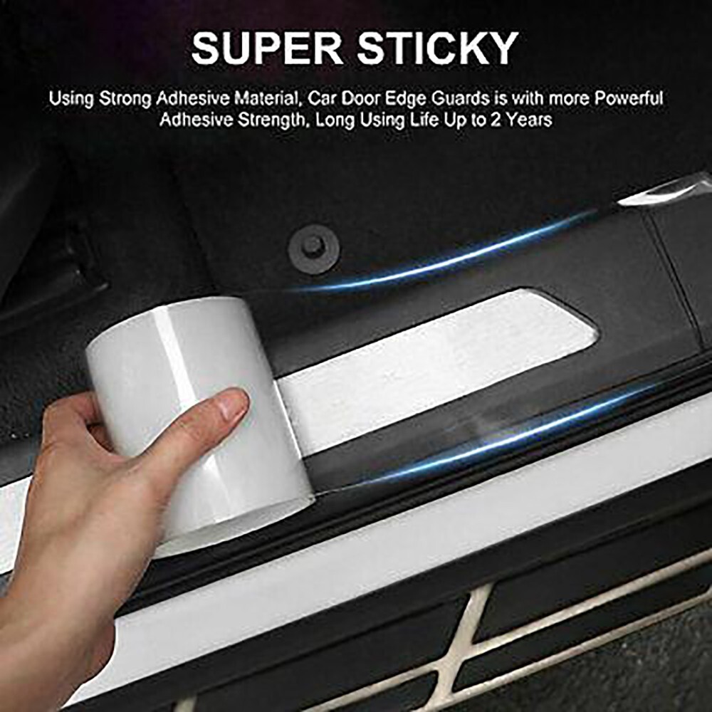 Waterproof Anti Scratch Sticker for Car Door Plate Protection 7CM x ...
