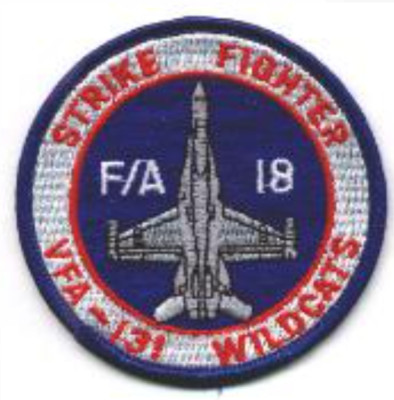 3" NAVY VFA-131 AIRCRAFT EMBROIDERED PATCH | eBay
