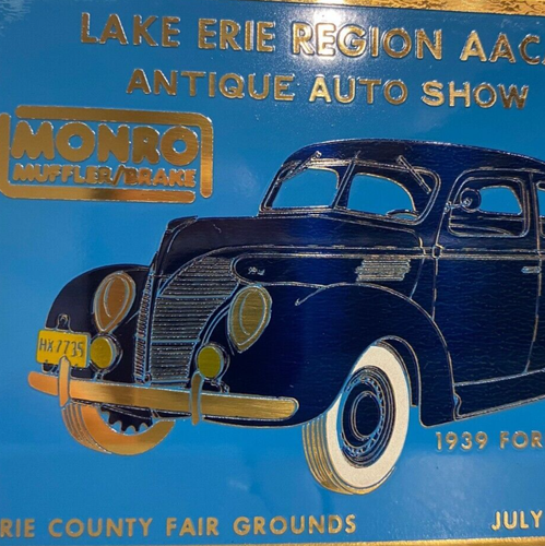 1982 Lake Erie County Fair Antique Auto Car Show AACA Monro Muffler ...