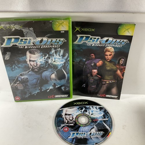 Psi-Ops: The Mindgate Conspiracy (Microsoft Xbox, 2004) | eBay