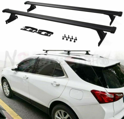 Crossbar Fits for Chevrolet Equinox 2018-2024 Aluminum Roof Rail Rack ...