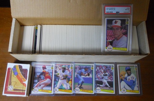 1982 Donruss Baseball Set NrMt.. Cal Ripken Jr. PSA-8 RC.. Puzzle ...