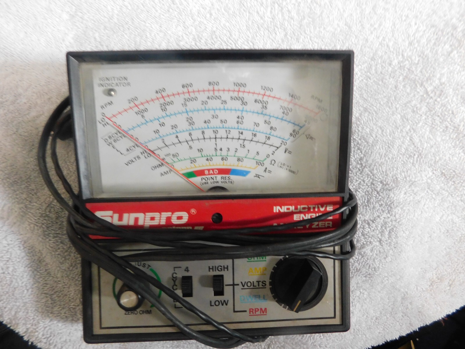 SUNTUNE Inductive Engine Analyzer CP7673 w/ Manual NICE SHAPE | eBay