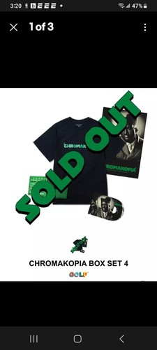 Tyler The Creator Chromakopia Box Set-CD/Poster-MD Black Tee🔥In Hand🔥 ...