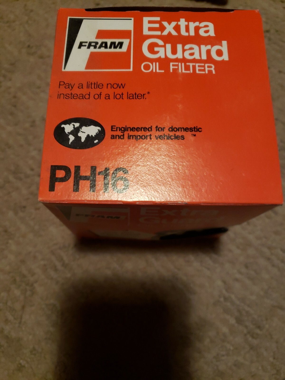 Fram PH16 - cross reference oil filters | oilfilter-crossreference.com