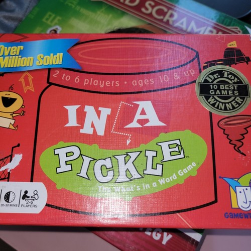 In A Pickle Family Party Word Comparison Card Game Creative Thinking ...