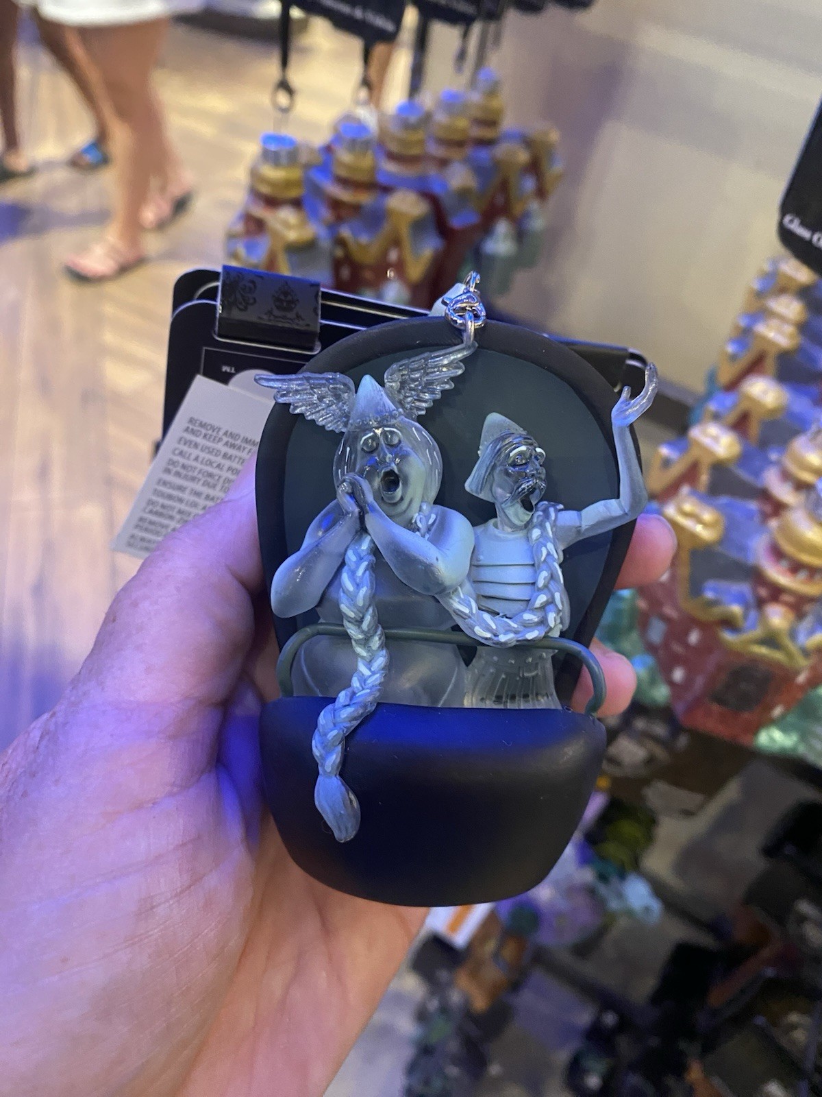 Disney Parks 2025 Haunted Mansion Opera Singers Doom Buggy Light Up ...