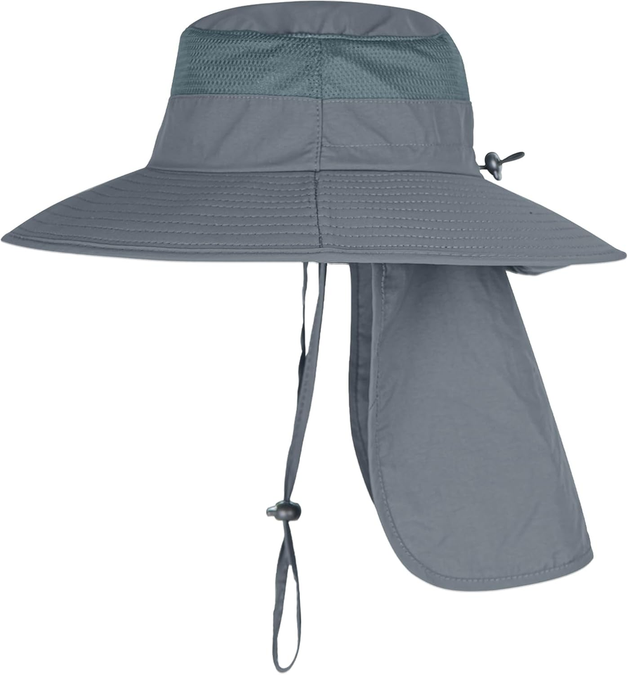 Sun Hats for Men Women Fishing Hat UPF 50+ Breathable Wide Brim Bucket ...