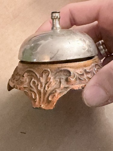 Antique Hotel Desk Counter Tap Bell | eBay
