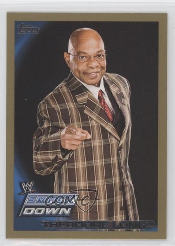 2010 Topps WWE Gold /50 Theodore Long #21 | eBay