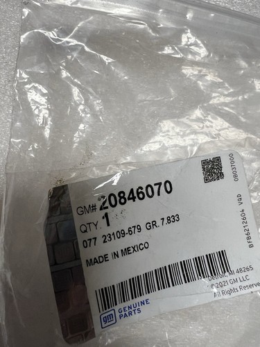 2010-2016 CADILLAC SRX FRONT BUMPER GRILL- LOWER DEFLECTOR 20846070 OEM ...