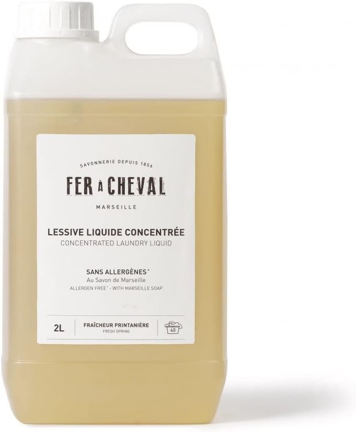 Fer a Cheval Concentrated Laundry Liquid, Allergen Free with Marseille ...