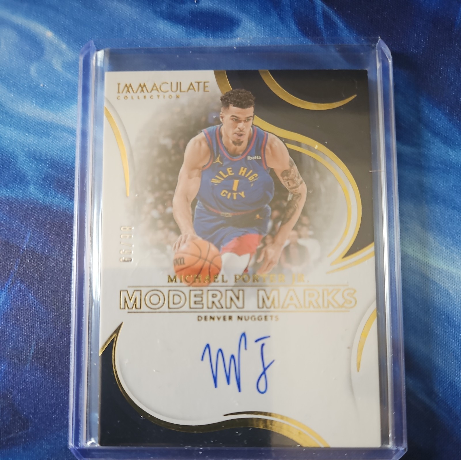 Michael Porter Jr. 2024 Immaculate #2 2024-25 National Treasures ...