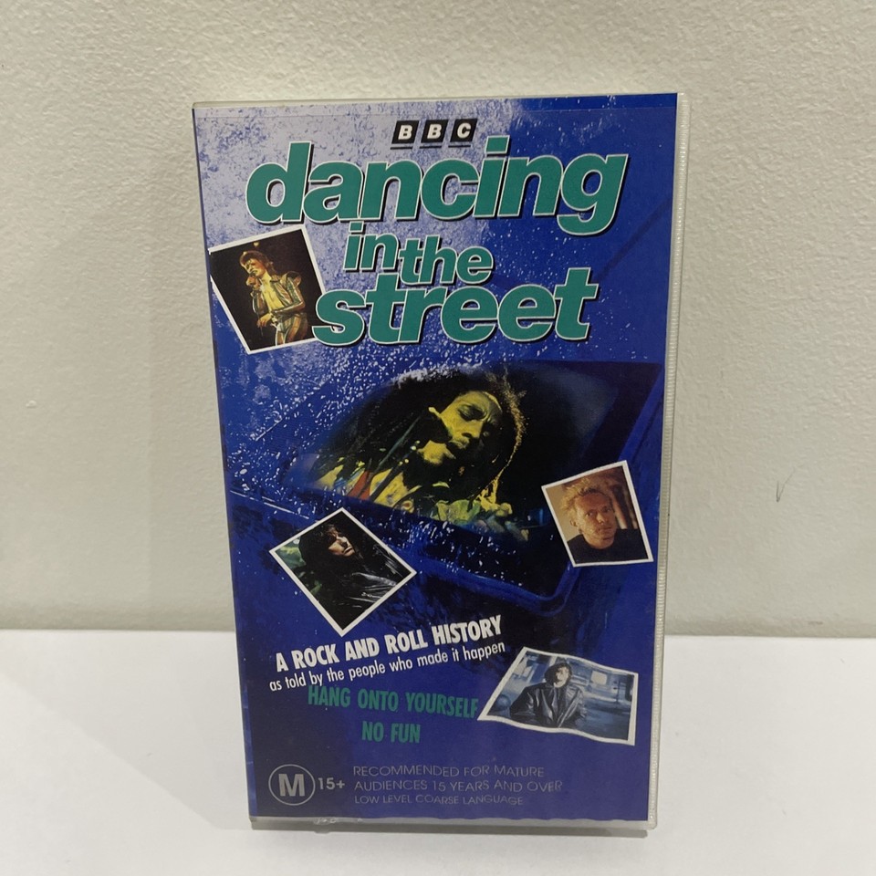 Dancing in the Street BBC TV Series 4 VHS Video Box Set Bob Marley ...