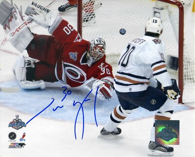 Cam Ward Hurricanes Signed Autograph 8x10 Photo | eBay