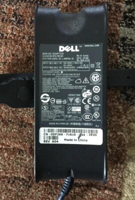 Dell OEM AC Adapter PA-1900-02D2 U7809 LA90PS0-00 Battery Charger Power ...