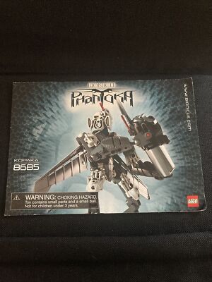 Lego Manual Only Bionicle 8685 Phantoka Kopaka | eBay