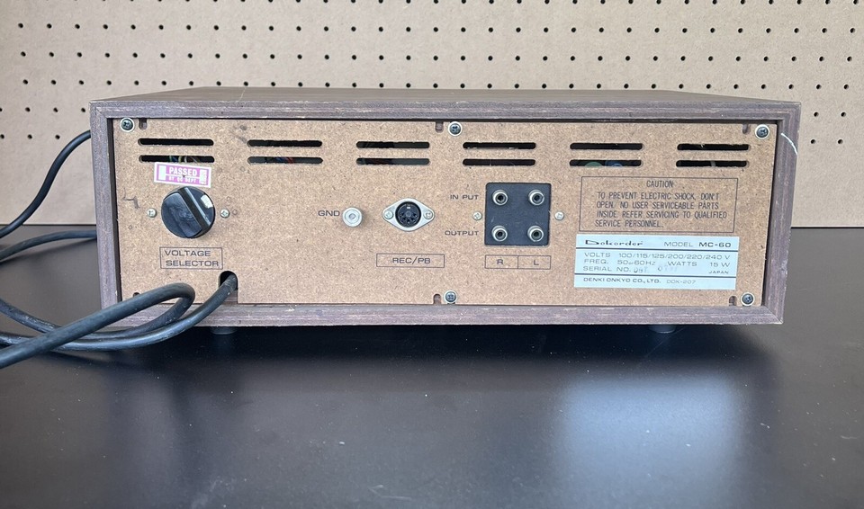 Vintage Dokorder MC-60 8-Track Cartridge Stereo Tape Deck Recorder ...