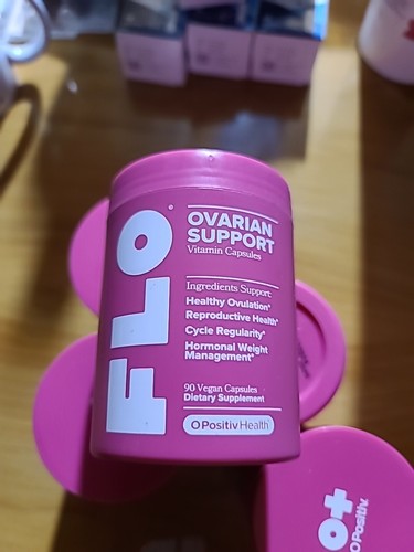 FLO Ovarian Support Vitamin 90 Vegan Capsules Dietary Supplement ...