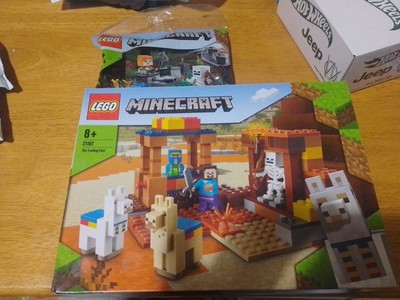 21167 The Trading Post Minecraft Lego And Polly Bag 5 Figures 2 Llama ...