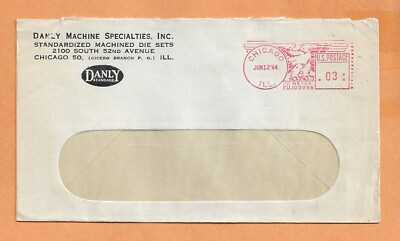 DANLY MACHINE SPECIALTIES INC 1944 CHICAGO ILL VINTAGE ADVERTISING ...