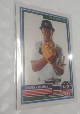 SEBASTIAN NORMAN 2023 PANINI USA STARS and STRIPES # 36 Oklahoma State ...