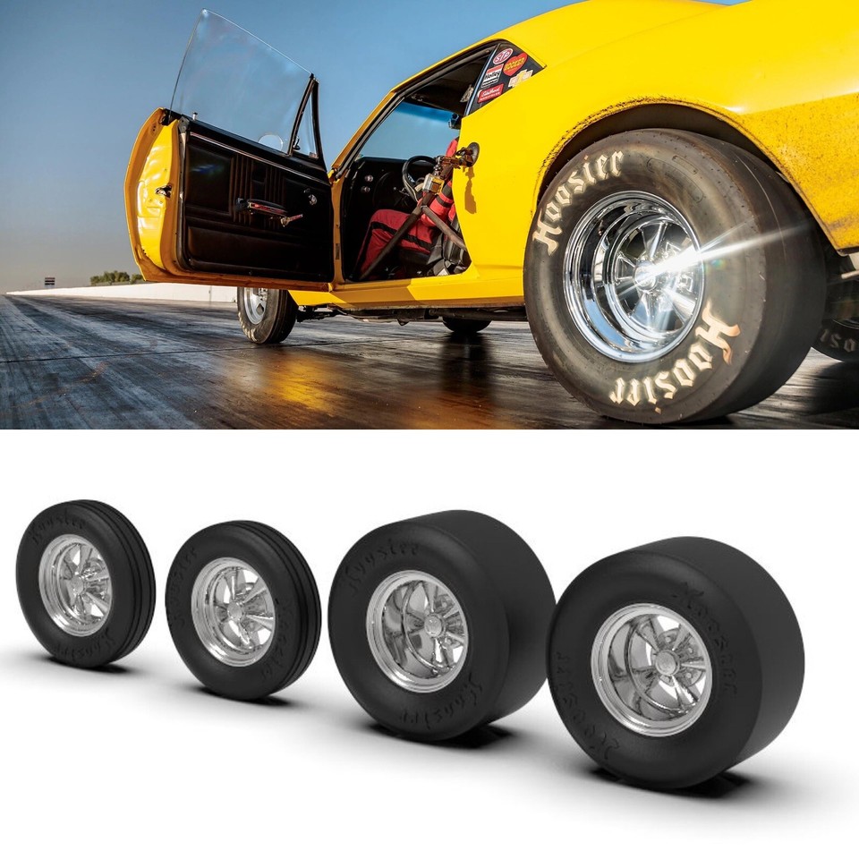 1:25 ” Cragar "Crusher Camaro" style wheels and tires | eBay