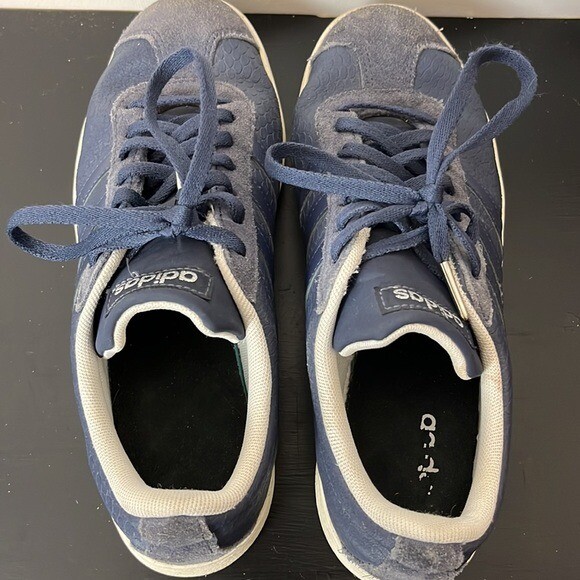 ADIDAS Women's VL Court 2.0 Trainers Trace Blue/Trace… - Gem