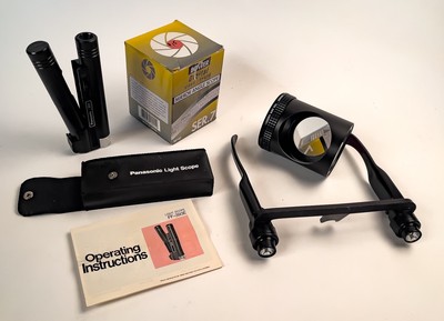 RIGHT ANGLE MIRROR SCOPE LENS 72MM, PANASONIC LIGHT SCOPE, BRIGHT EYES ...