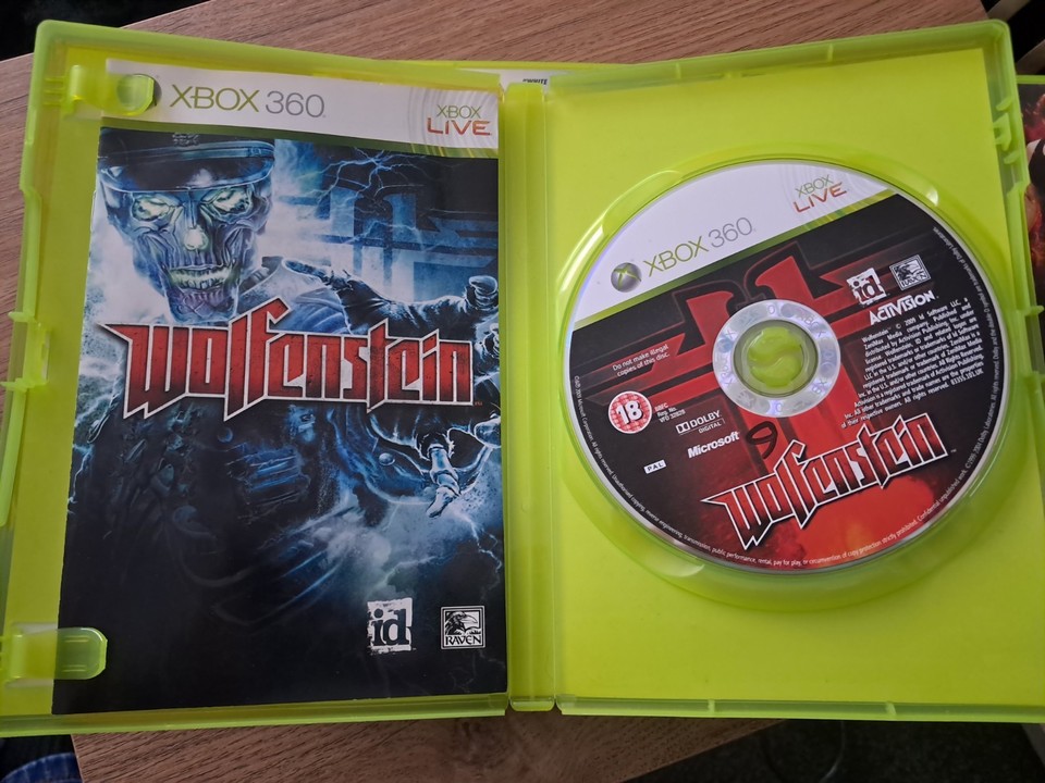 3 x Xbox 360 Games - Wolfenstein, Forza Horizon, Wwe 17 | eBay UK
