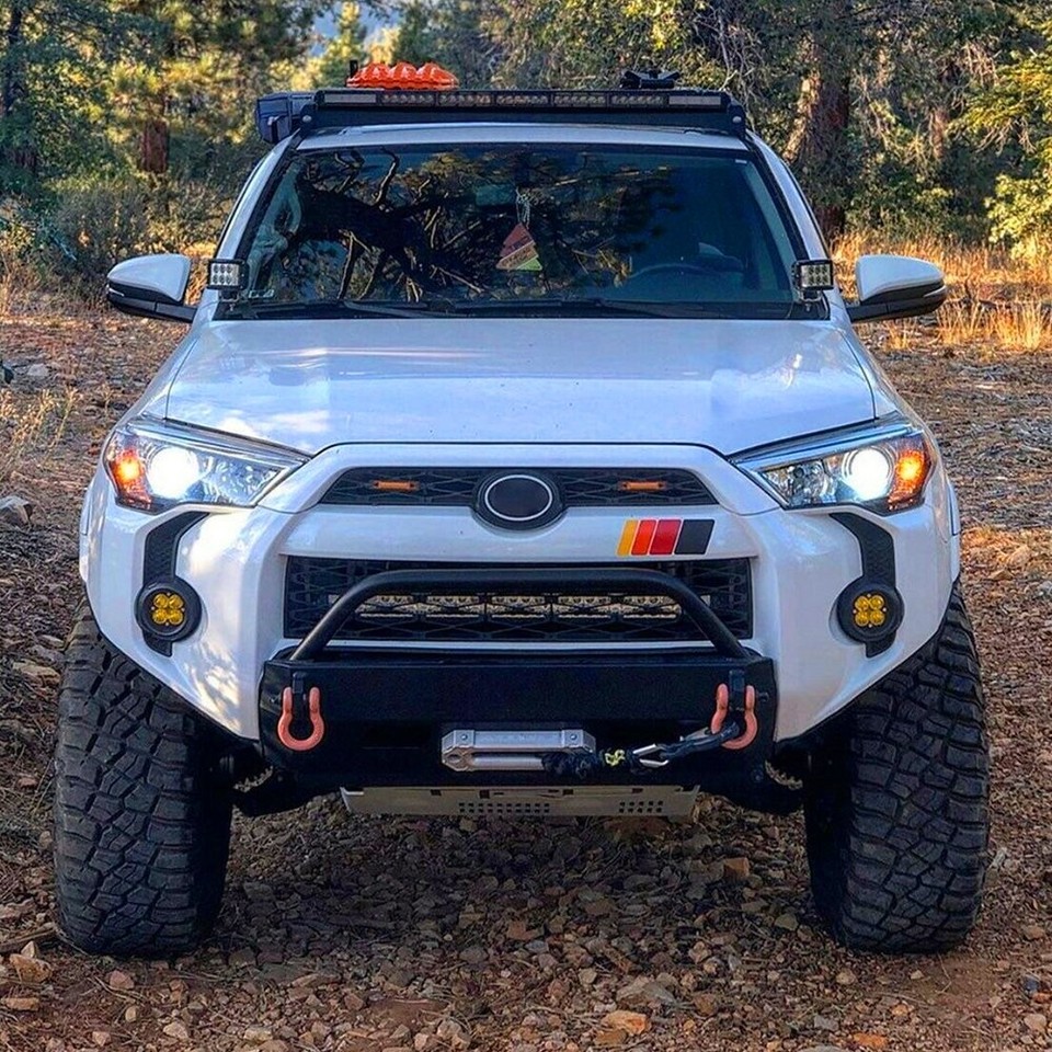 Retro Tri-Color Vinyl Decals For Toyota 4Runner/Tundra/Tacoma TRD ...