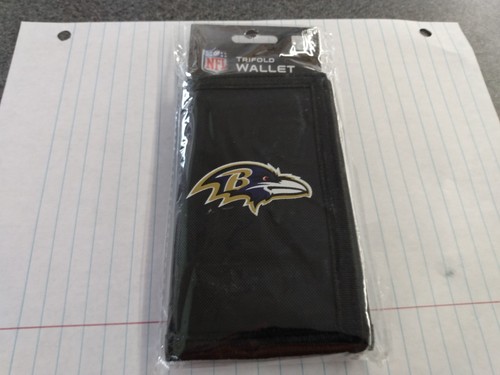 NFL Baltimore Ravens Officially Licensed Trifold Wallet New in Package ...