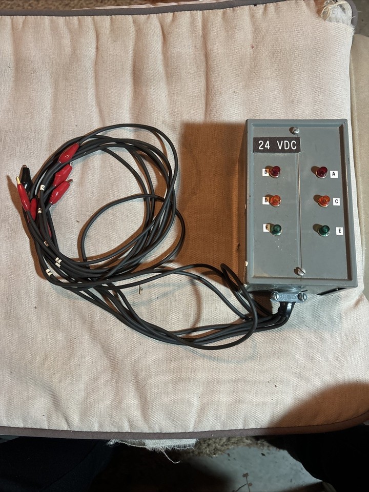 Custom-made electrical test box or control panel. Untested | eBay