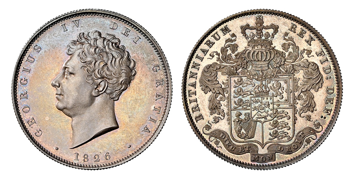 GREAT BRITAIN. George IV 1826 AR Halfcrown. NGC PR64. SCBC-3809. | eBay