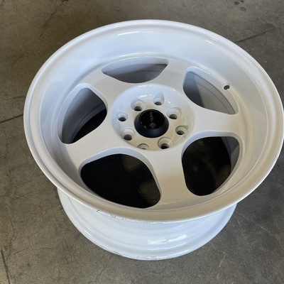 Used 15x8 Vors SP1 4x100/4x114.3 20 73.1 White Wheel(1) | eBay
