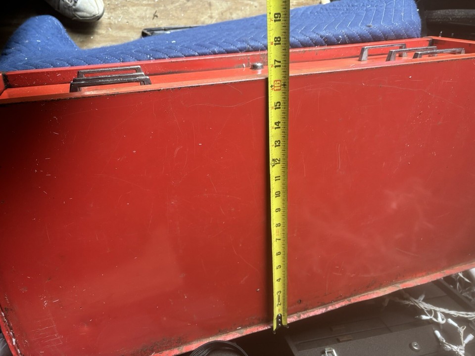 Vintage Hard To Find MATCO 33 Wide Middle Intermediate Tool Box Jan ...