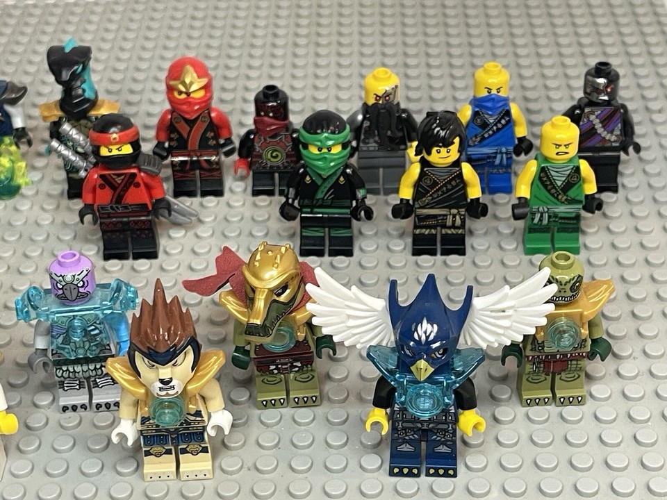 Lego 25 Minifigure Lot Ninjago & Chima | eBay