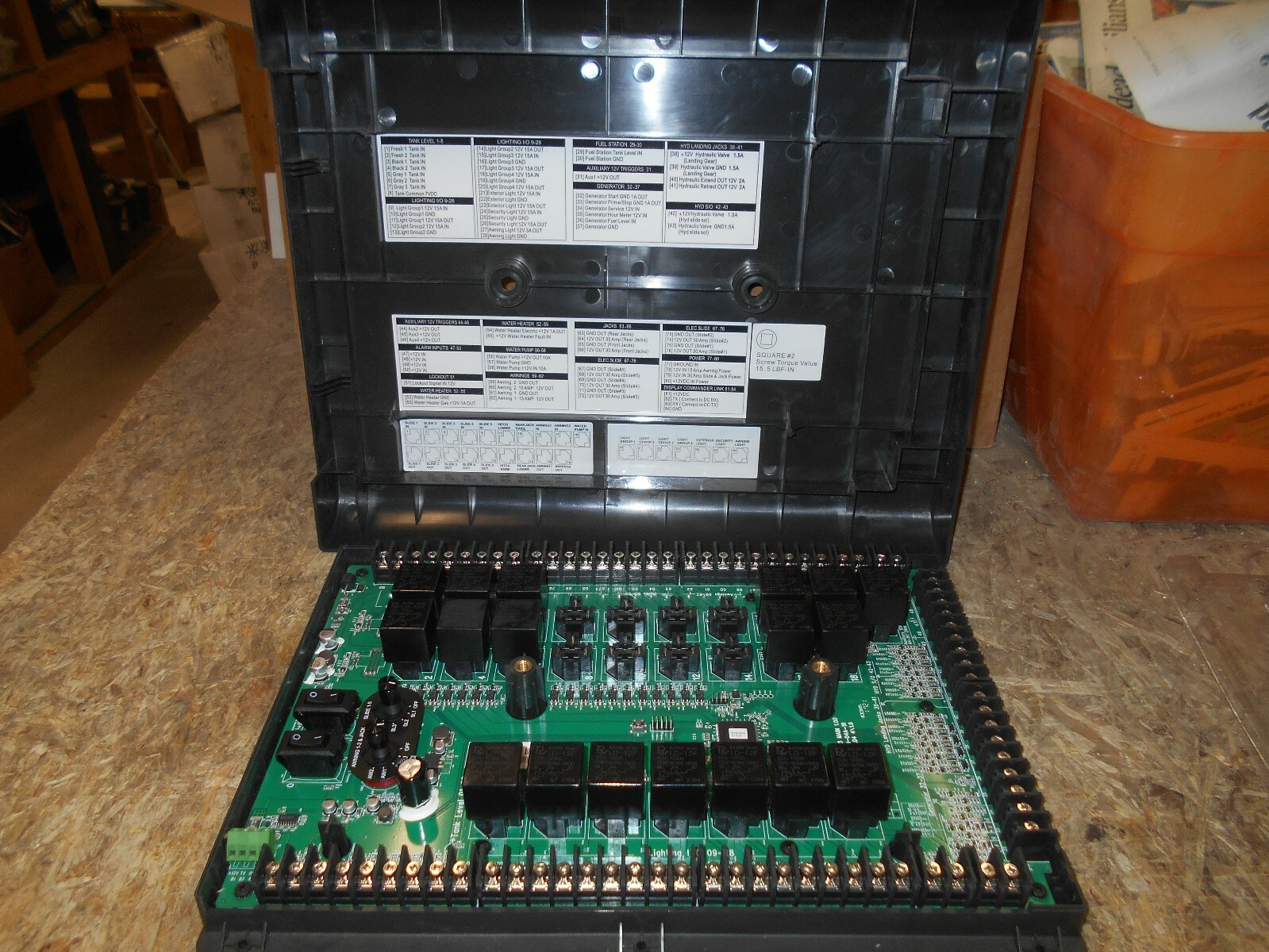 *IN COMMAND RV CONTROL PANEL TREKWOOD COMPLETE SYSTEM JRVCS2CM *6* FREE ...