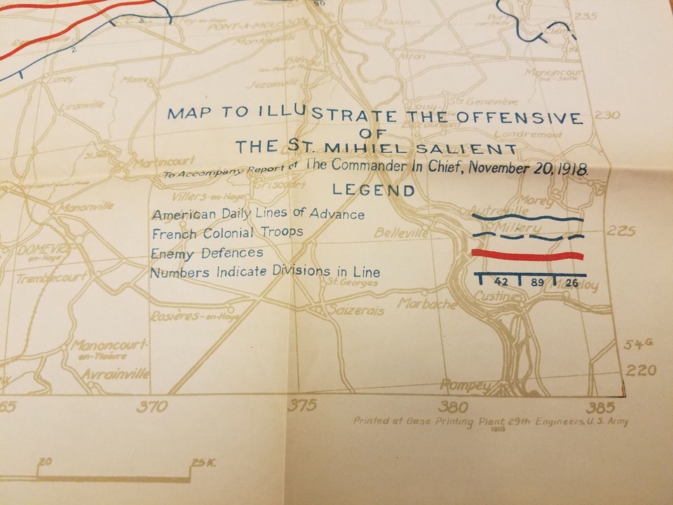 Rare 1919 Report Of GENERAL JOHN J. PERSHING Expeditionary Forces ...