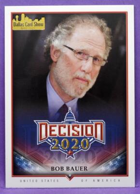Decision 2020 Series 2 GOLD FOIL DALLAS CARD SHOW PARALLEL #581 Robert ...