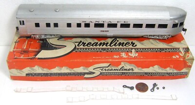 Globe Streamliner HO Scale Model R.R. Passenger Car Missing Parts ...