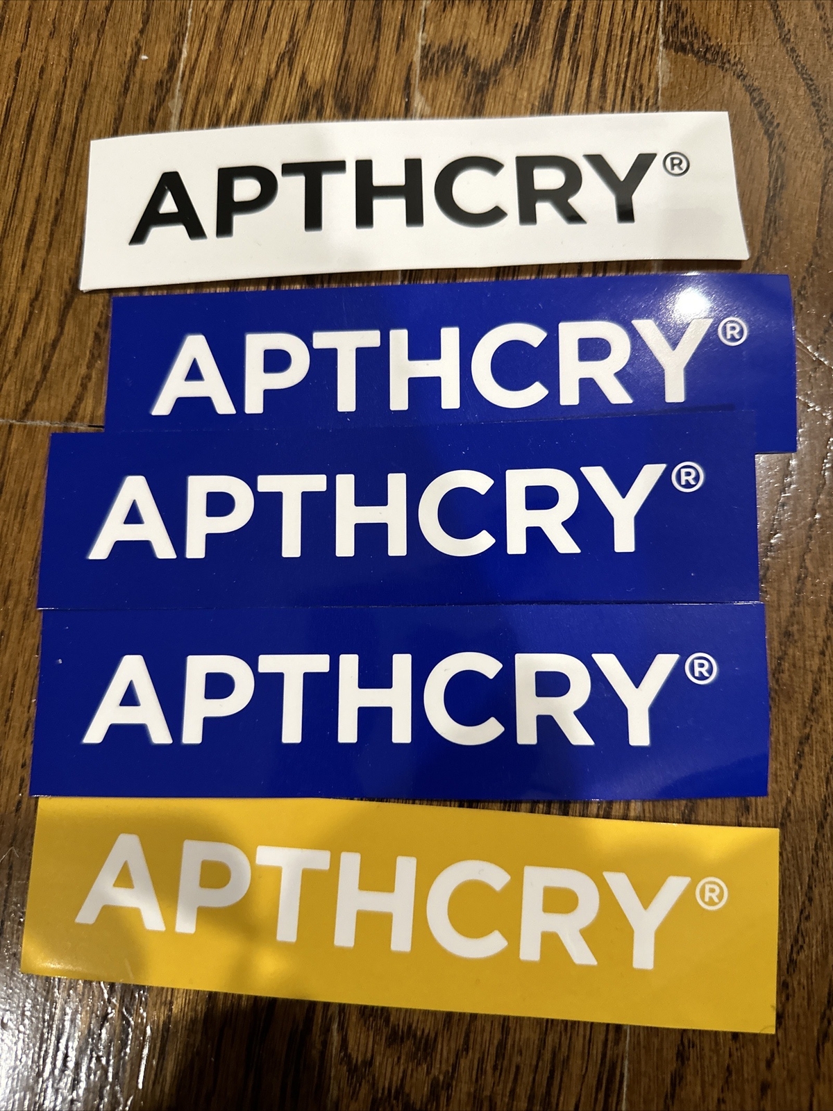 5 X APTHCRY Limited Edition Mult Stickers Exclusive New | eBay