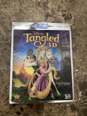 Tangled (Blu-ray/DVD, 2011, 4-Disc Set, No Digital Copy 2D/3D) | eBay