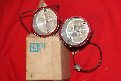 1962-1963 Pontiac Backup Light Assemblies "Used Re-Chromed" | eBay